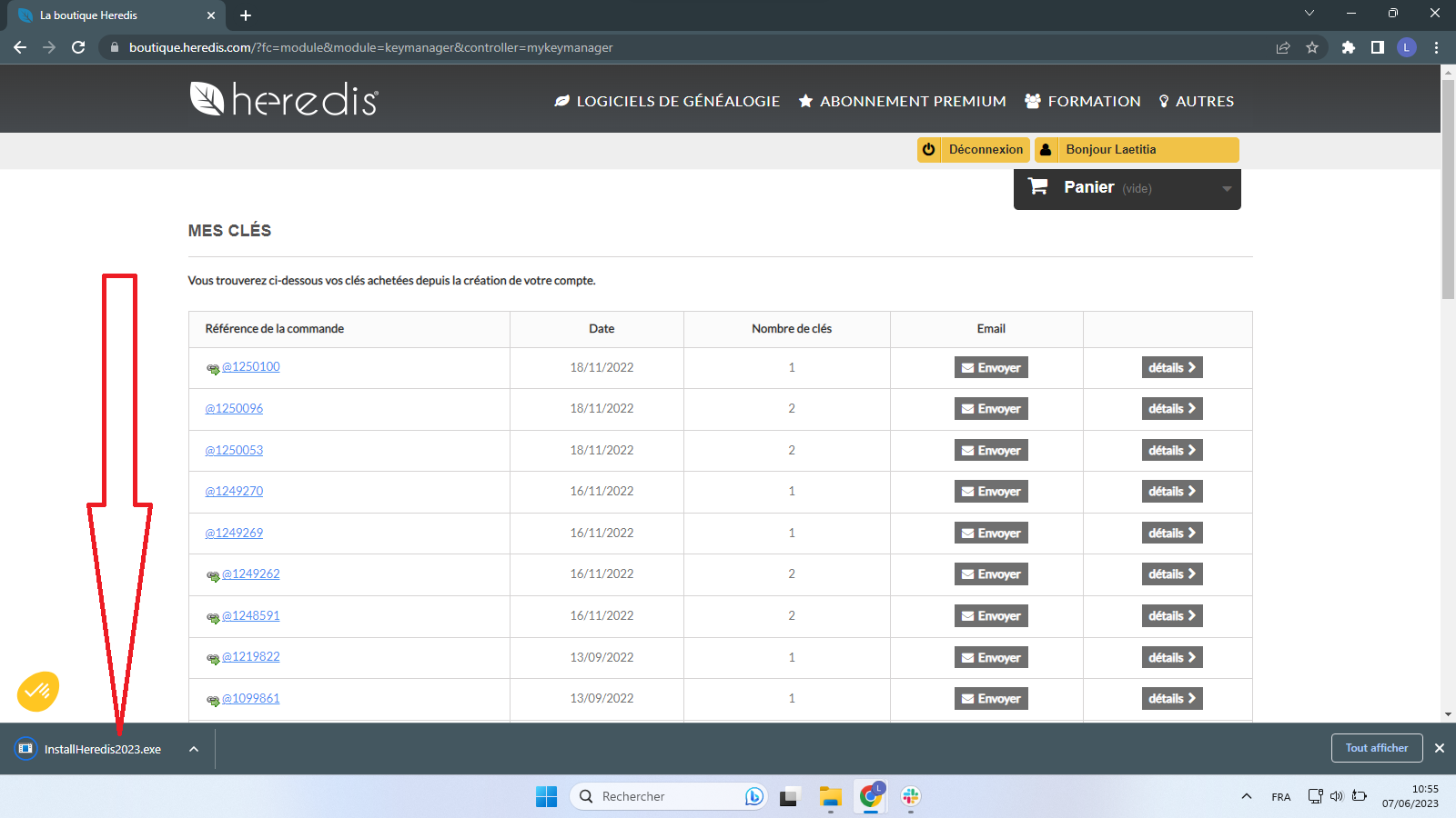 Réinstaller le logiciel Heredis – Centre d'aide Heredis