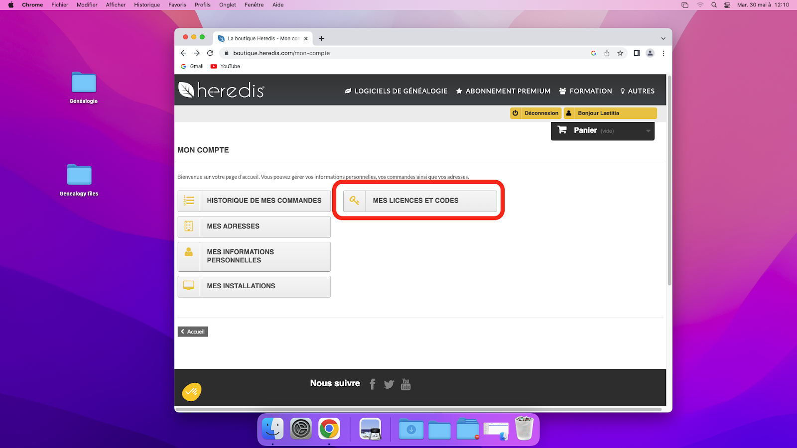 Télécharger, installer et activer le logiciel, convertir vos fichiers de généalogies – Centre d ...